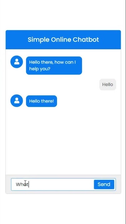 Simple Working Chatbot in PHP #Shorts - YouTube