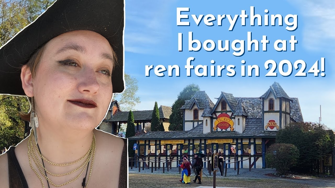 Everything I bought at ren fairs in 2024! ⚔️ - YouTube