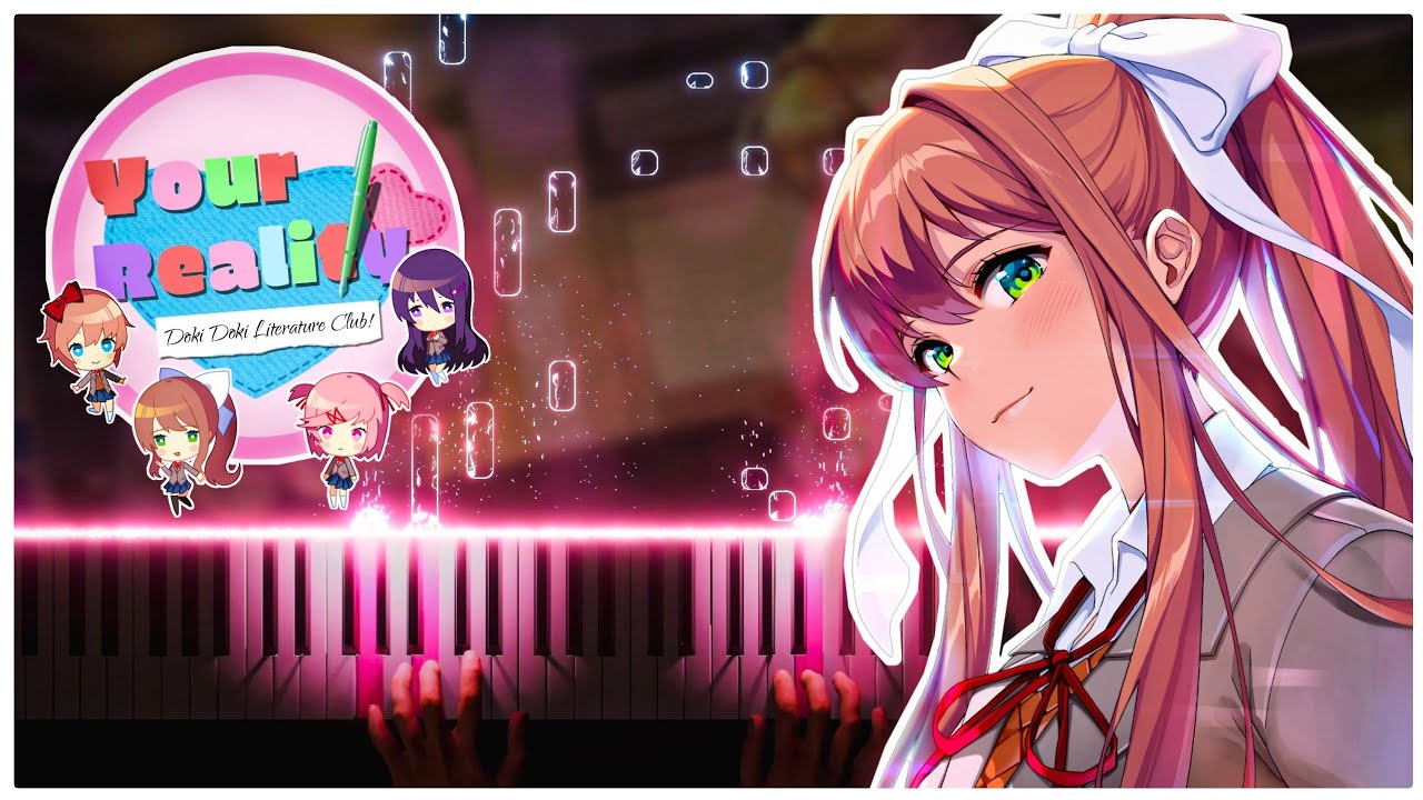 Doki Doki Literature Club — Your Reality Perfected Peanutbutterkeys Lyrics Youtube