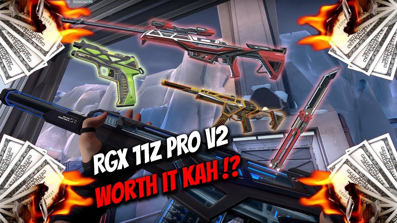 REVIEW RGX 11Z PRO V2 COLLECTION | BEST BUTTERFLY KNIFE DI VALO! 😲 ...