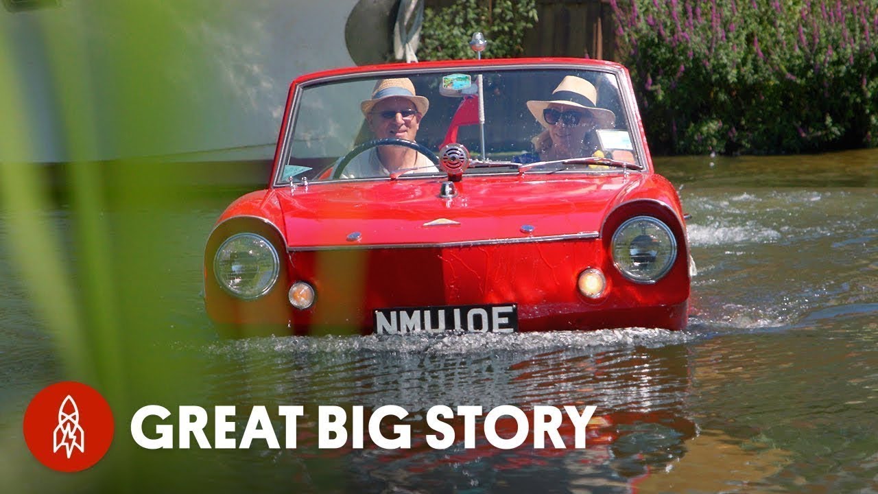 Meet the Amphicar: The Car That Swims - YouTube