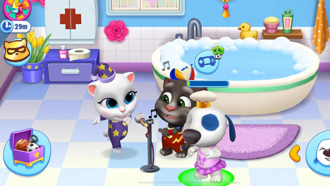 Talking Tom Cartoon Video Talking Angela Cartoon Video Talking Tom Kids ...