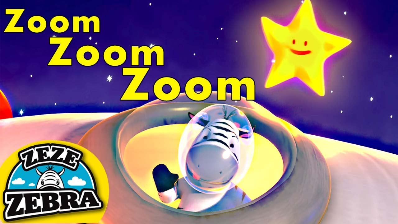 Zoom Zoom Zoom We're Going To The Moon nursery rhyme | Top English ...