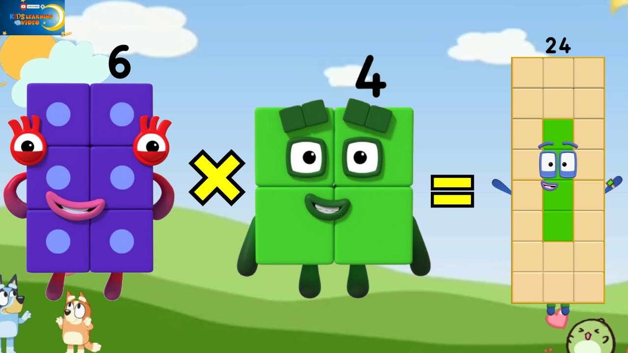 TABLE OF SIX | Numberblocks six Multiplication #learntocoun# ...