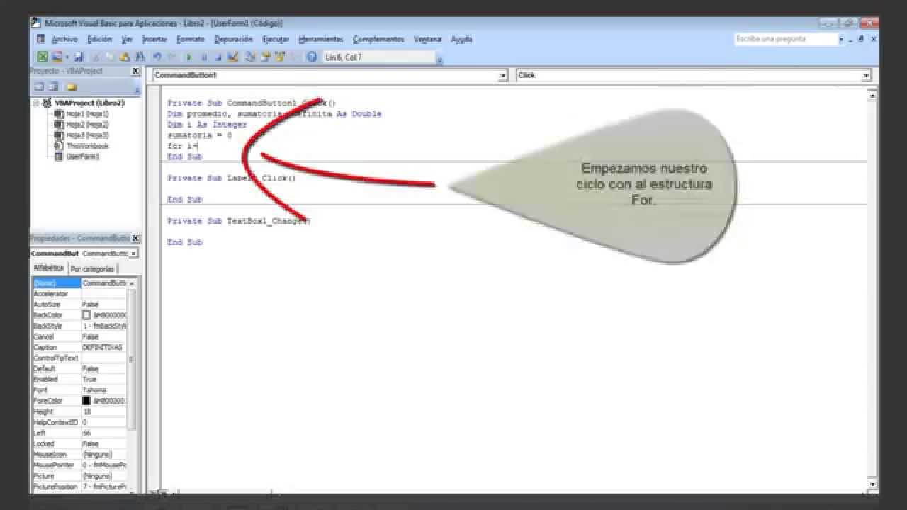 algoritmo ciclico en Visual Basic - YouTube