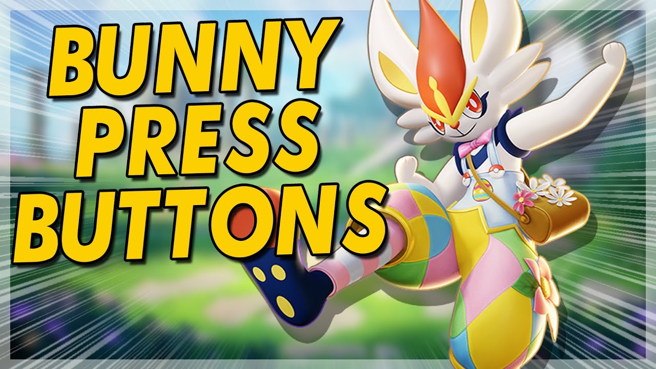 Easter Bunny CINDERACE Presses Buttons! | Pokemon Unite - YouTube