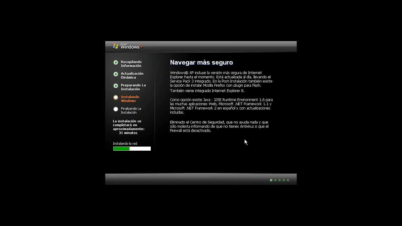 Windows XP Service Pack 3 uE v2 BJ Español 2025 - YouTube