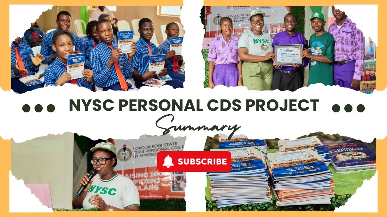 I pulled off a premium event for my NYSC personal CDS project: Summary ...