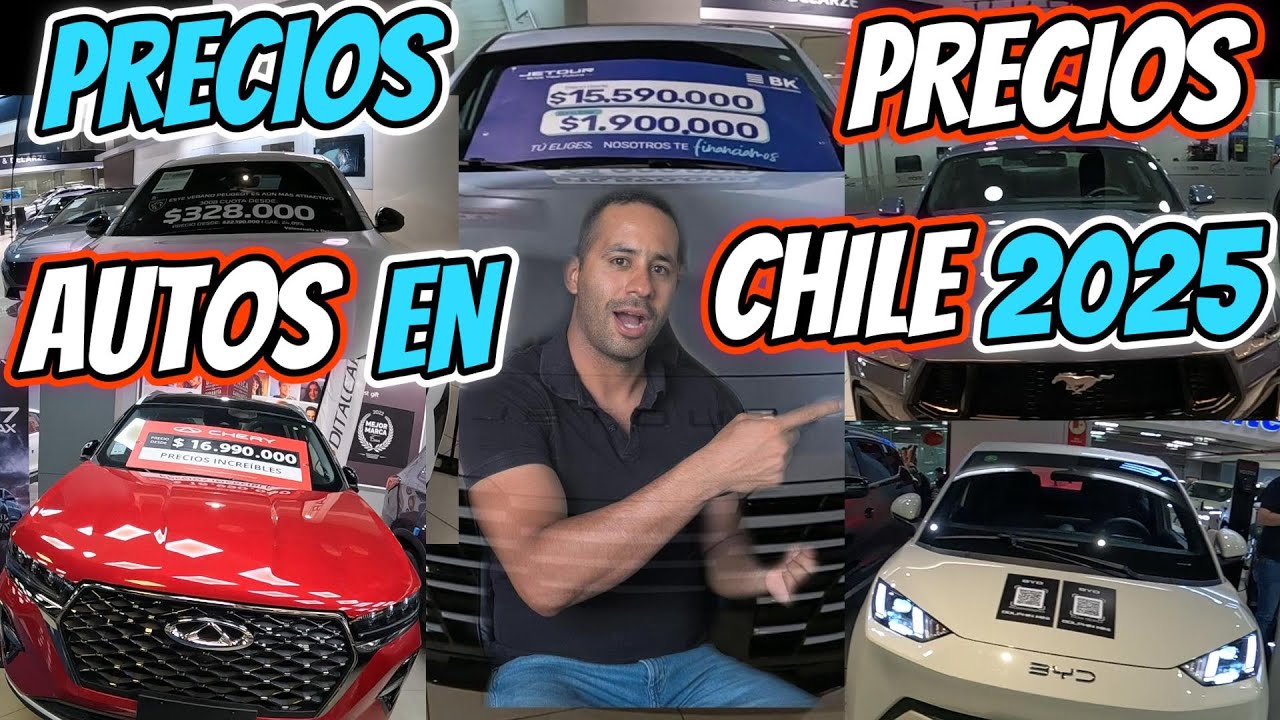 Precios AUTOS en CHILE🇨🇱2025. Tan BARATOS SON?🤑 - YouTube