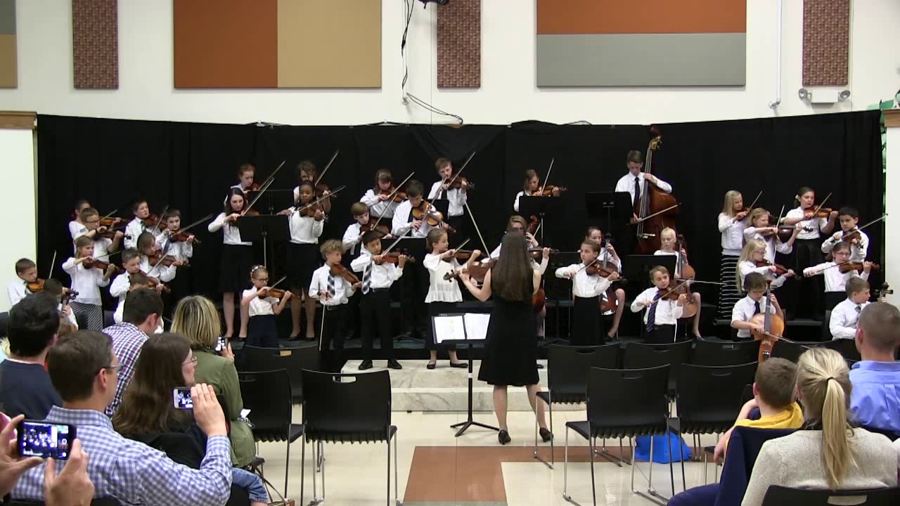 Mars Hill Academy String Ensembles - Nearer, My God, to Thee - YouTube