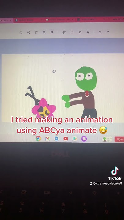 Trying to make a good animation using ABCya animate, - YouTube