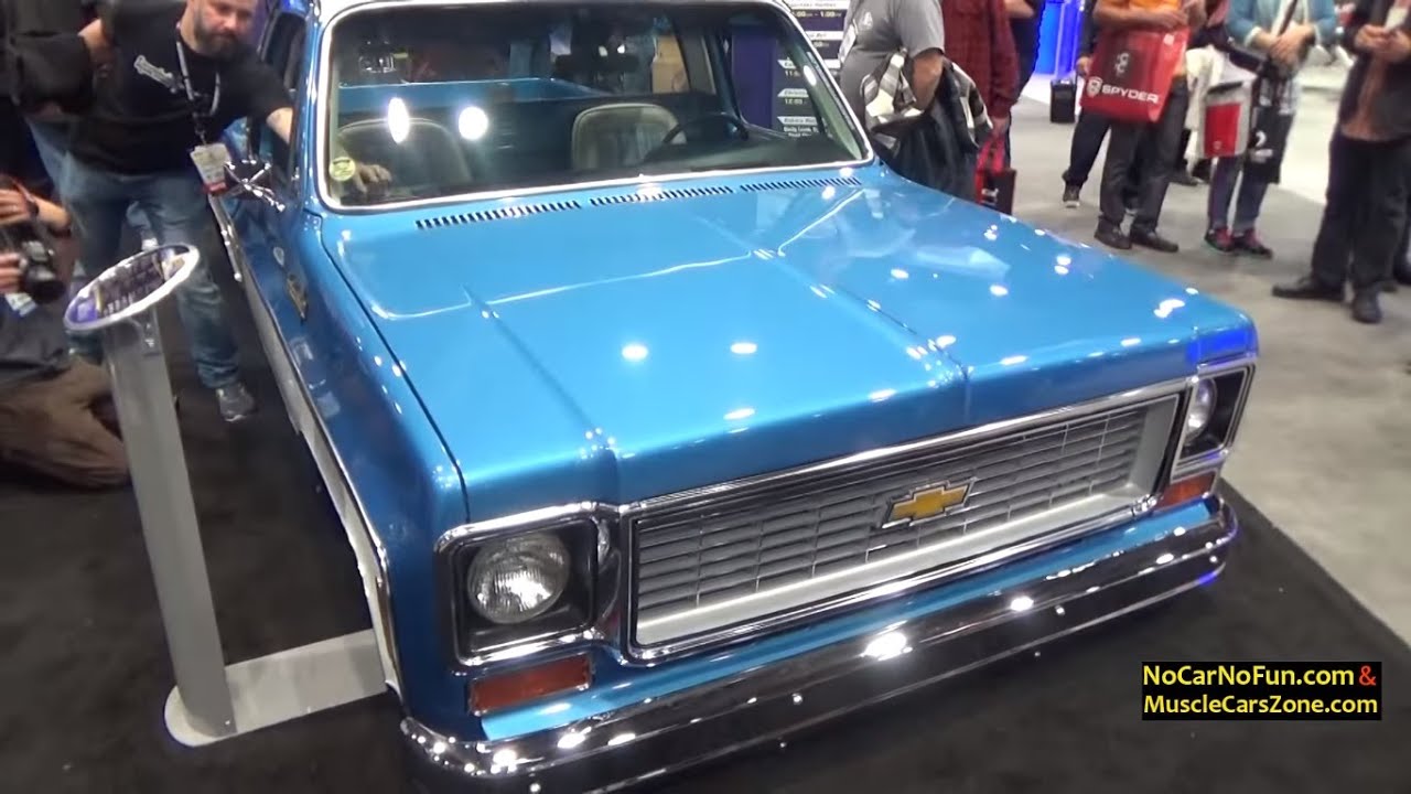 Chevrolet Truck Squarebody Syndicate Series at 2015 Sema Motor Show ...