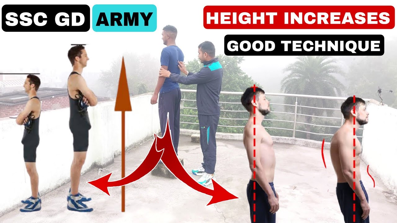 Ssc Gd, Army & all defence height increases exercise By-Mukesh Sir ...