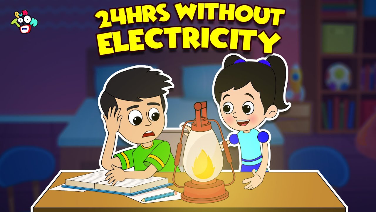 24 Hours Without Electricity | No Electricity Challenge | Animated ...
