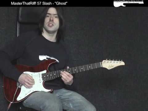 Ghost by Slash - Riff Guitar Lesson w/TAB - MasterThatRiff! 57 - YouTube