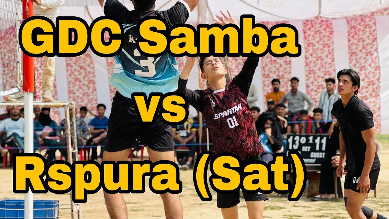 GDC Samba VS Rspura Satriyaan // Volleyball League //SRK Volleyball tournament Arnia 2024 - YouTube