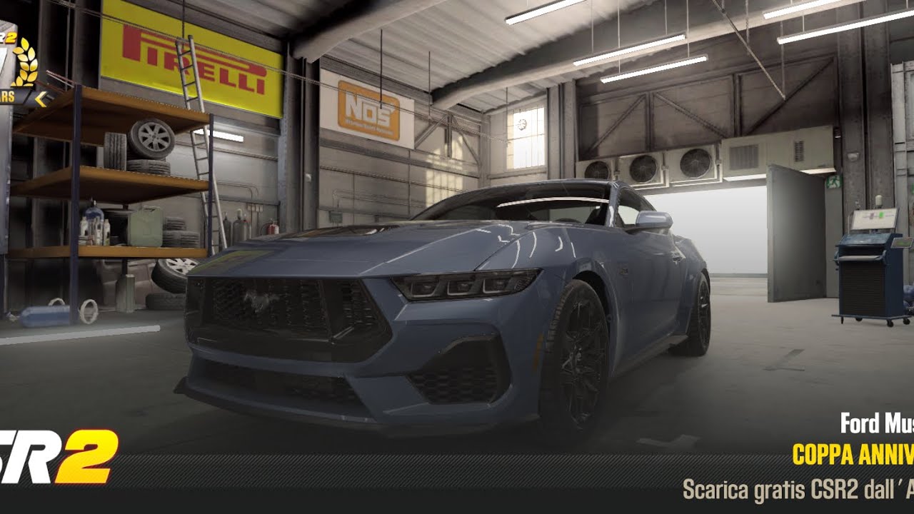 【CSR2】Mustang GT 2024, shift & tune for 7.390 #csr2 #csrracing2 - YouTube