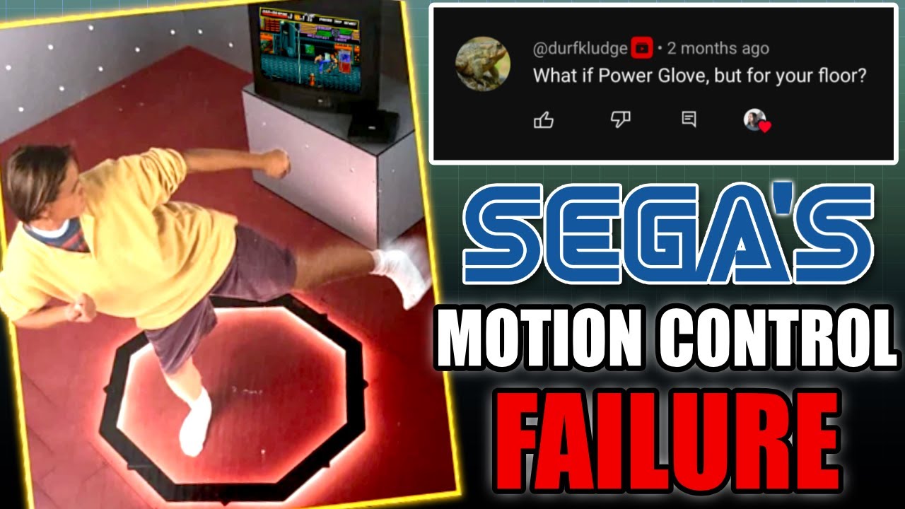 Sega Genesis' Failed Full Body Controller | The Sega Activator - YouTube