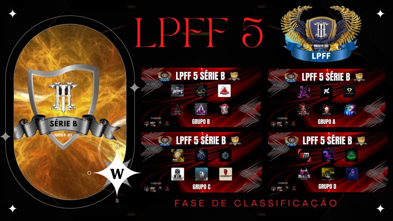 FREE FIRE- LPFF 5 SÉRIE B-FASE DE CLASSIFICAÇÃO - YouTube