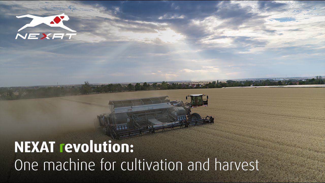 One machine for cultivation and harvest I NEXAT - YouTube