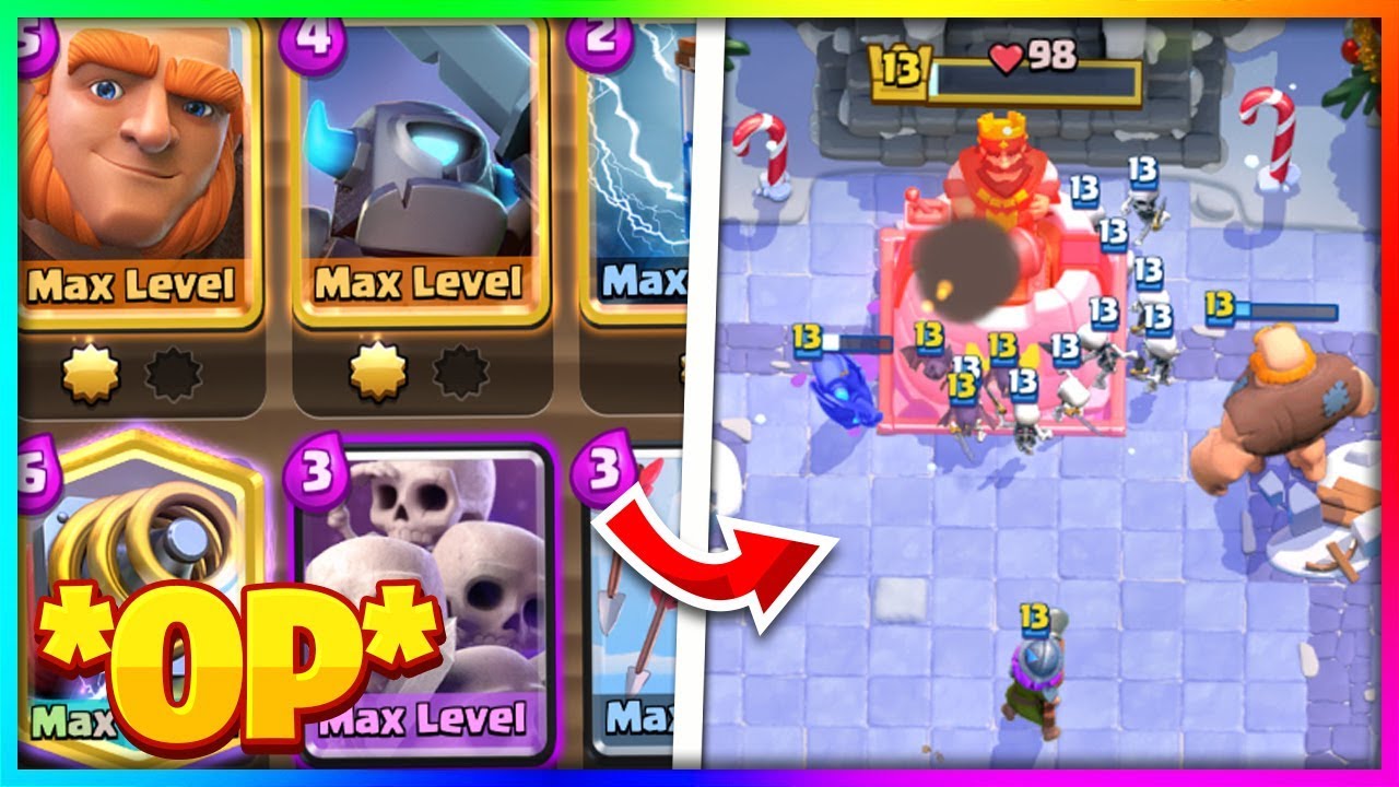 This Giant + Sparky Deck is CRAZY! *NEW* Giant Cycle Deck For Ladder in ...