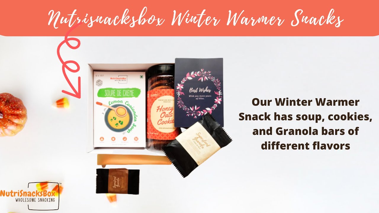 Nutrisnacksbox Winter Warmer Snacks Combo - YouTube