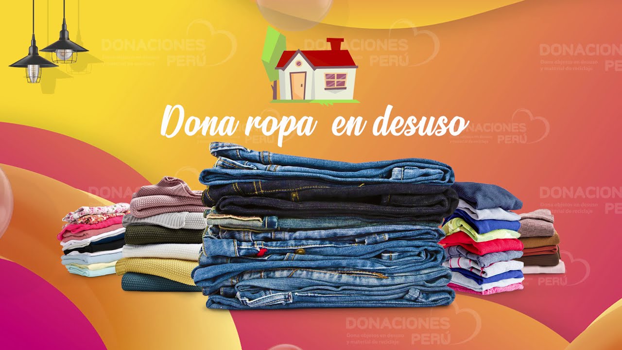 DONA ROPA EN DESUSO - YouTube