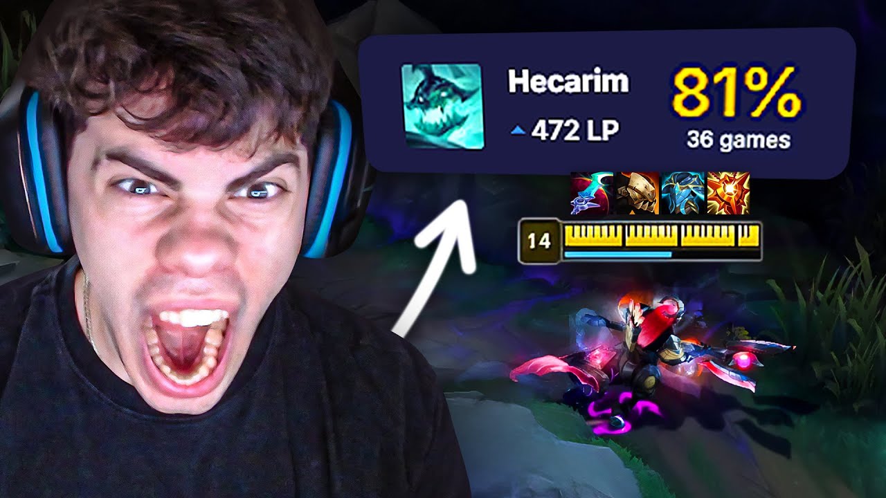 AFTER 1 YEAR, I FINALLY FOUND THE BEST HECARIM BUILD... - YouTube