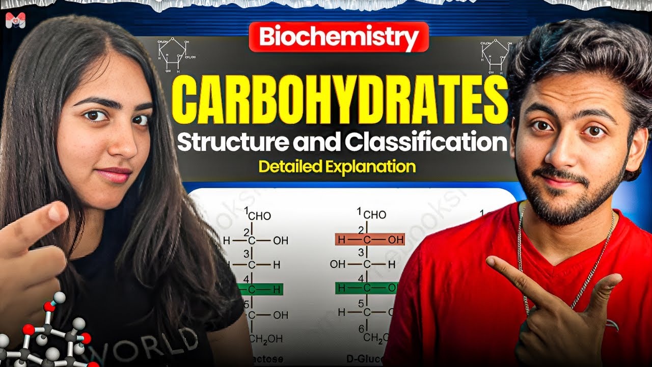 Carbohydrates Biochemistry - Structure and Classification | MBBS 1st ...