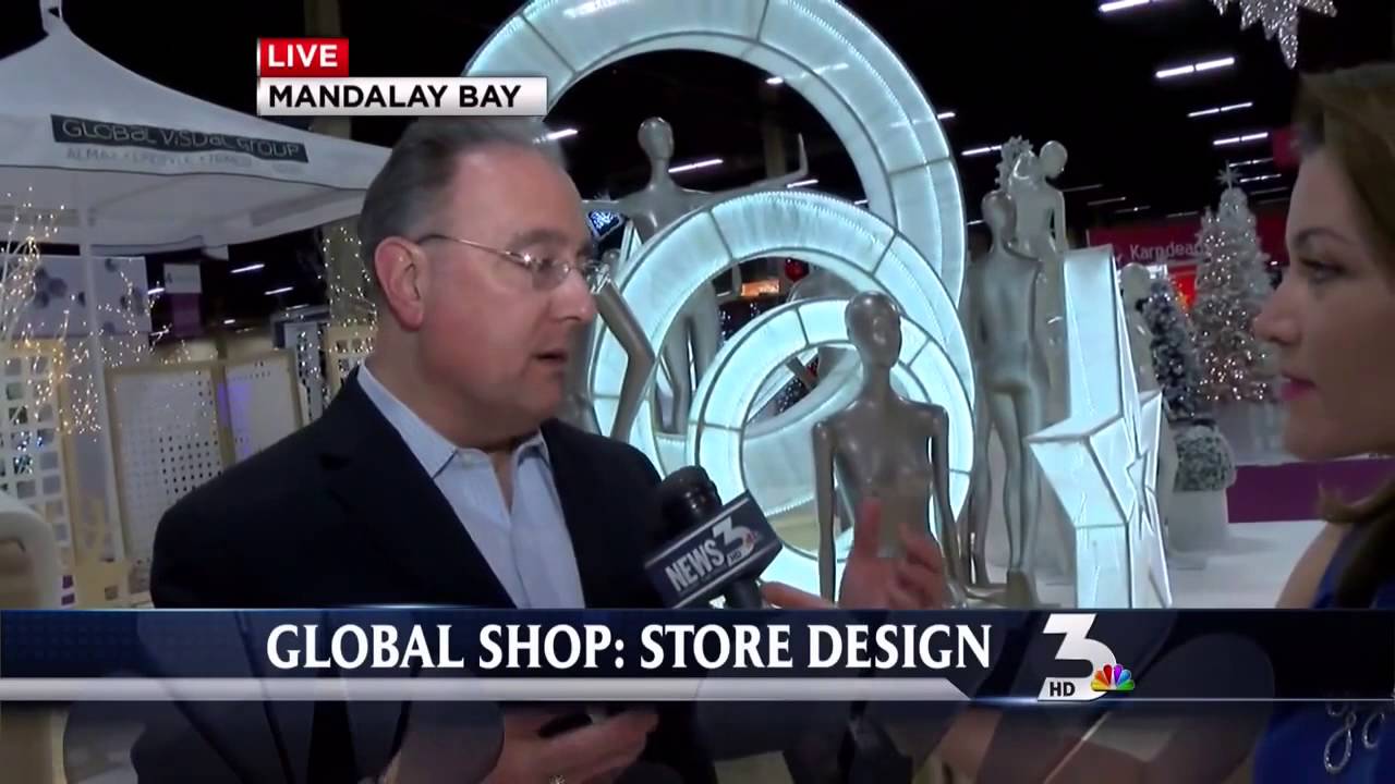GlobalShop Global Visual Group News 3 Live at 7 KSNV NBC Las Vegas 03 ...
