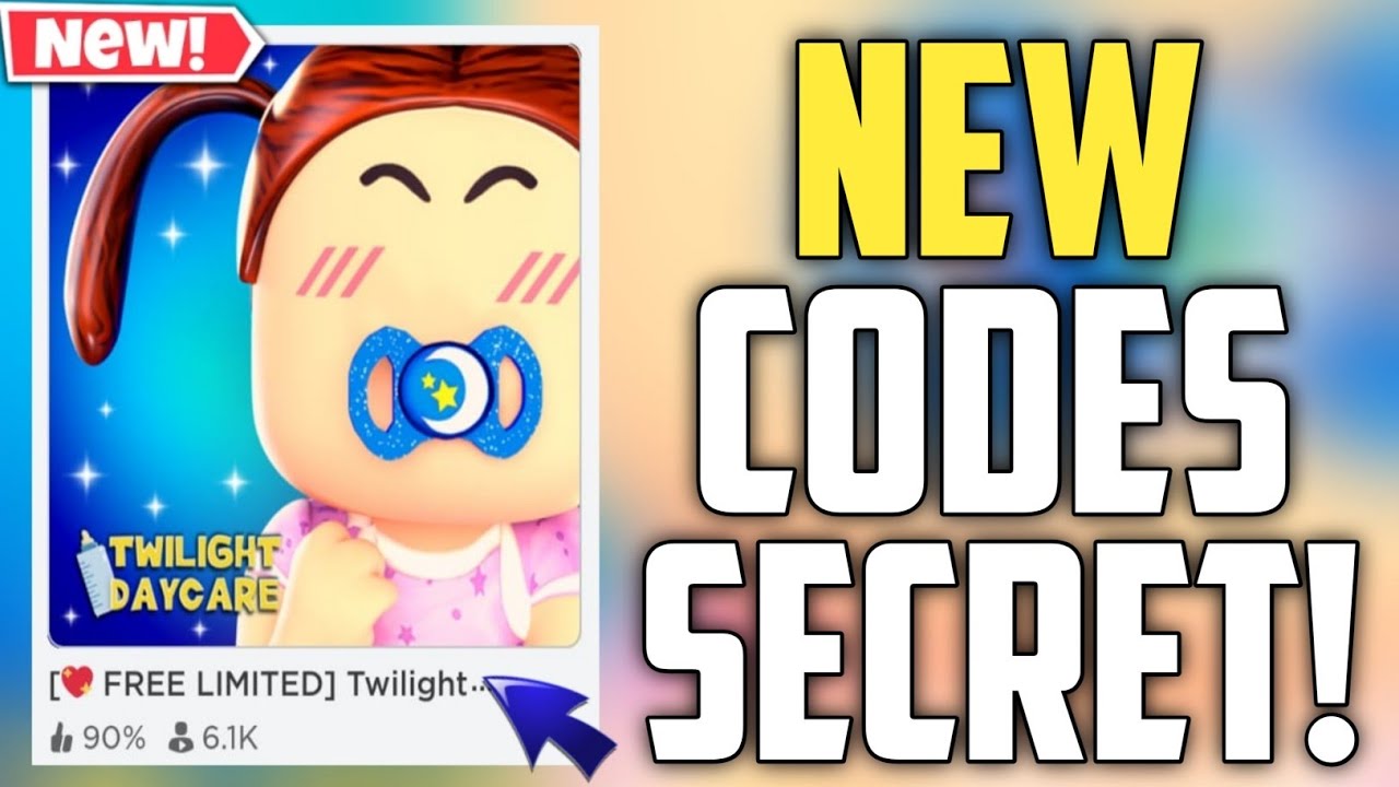 Twilight Daycare New Codes!! | ROBLOX *SECRET* CODES [GONNA POP] - YouTube