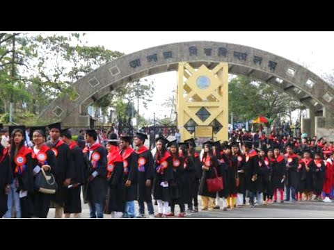 Assam University entire campus | silchar | sana erom - YouTube