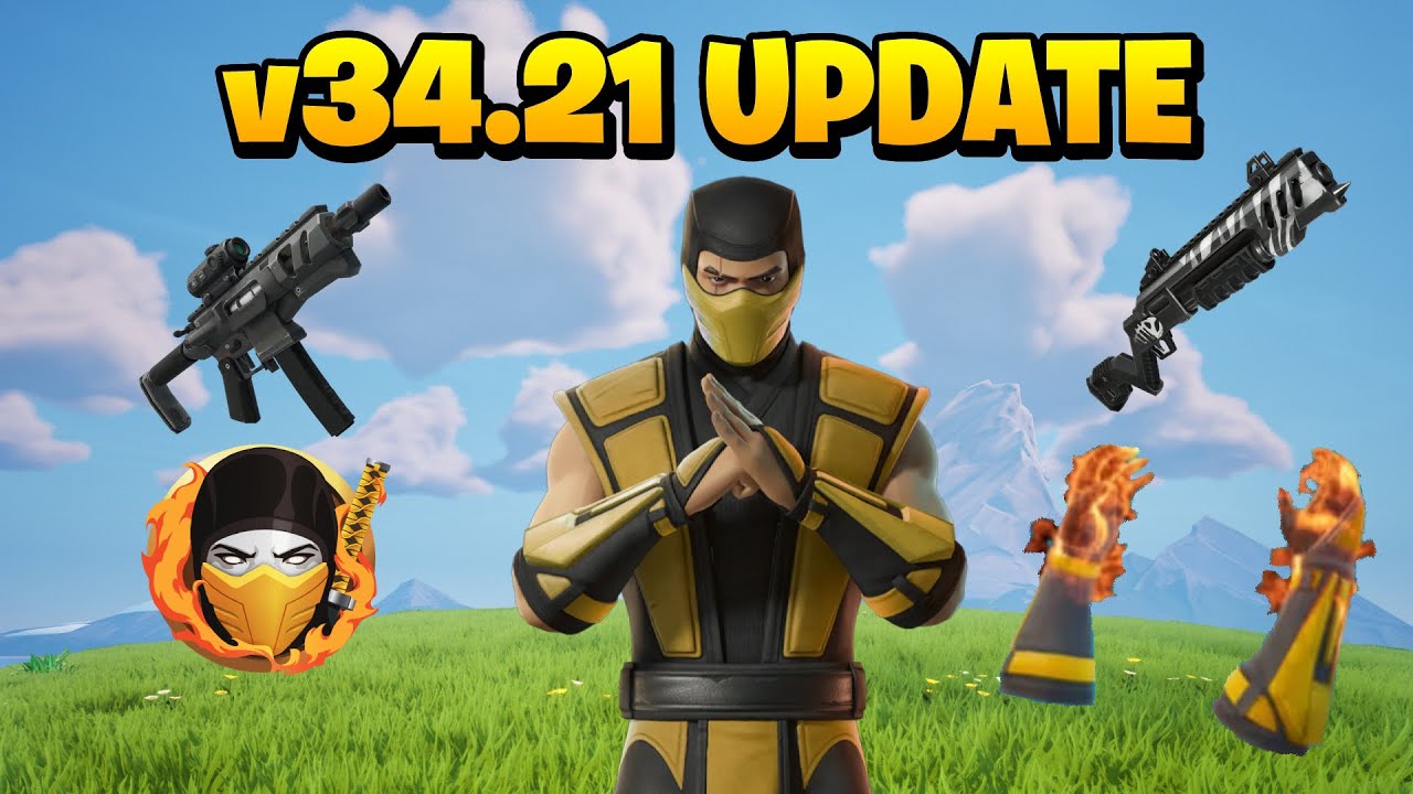 *NEW* v34.21 UPDATE IN FORTNITE! - YouTube