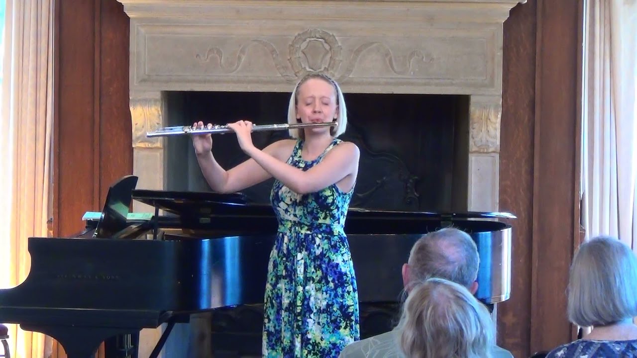 Emma Resmini: Bach Flute Partita, I. Allemande - YouTube