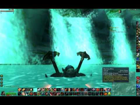 World of Warcraft - Dungeon with Beautiful Waterfalls - YouTube