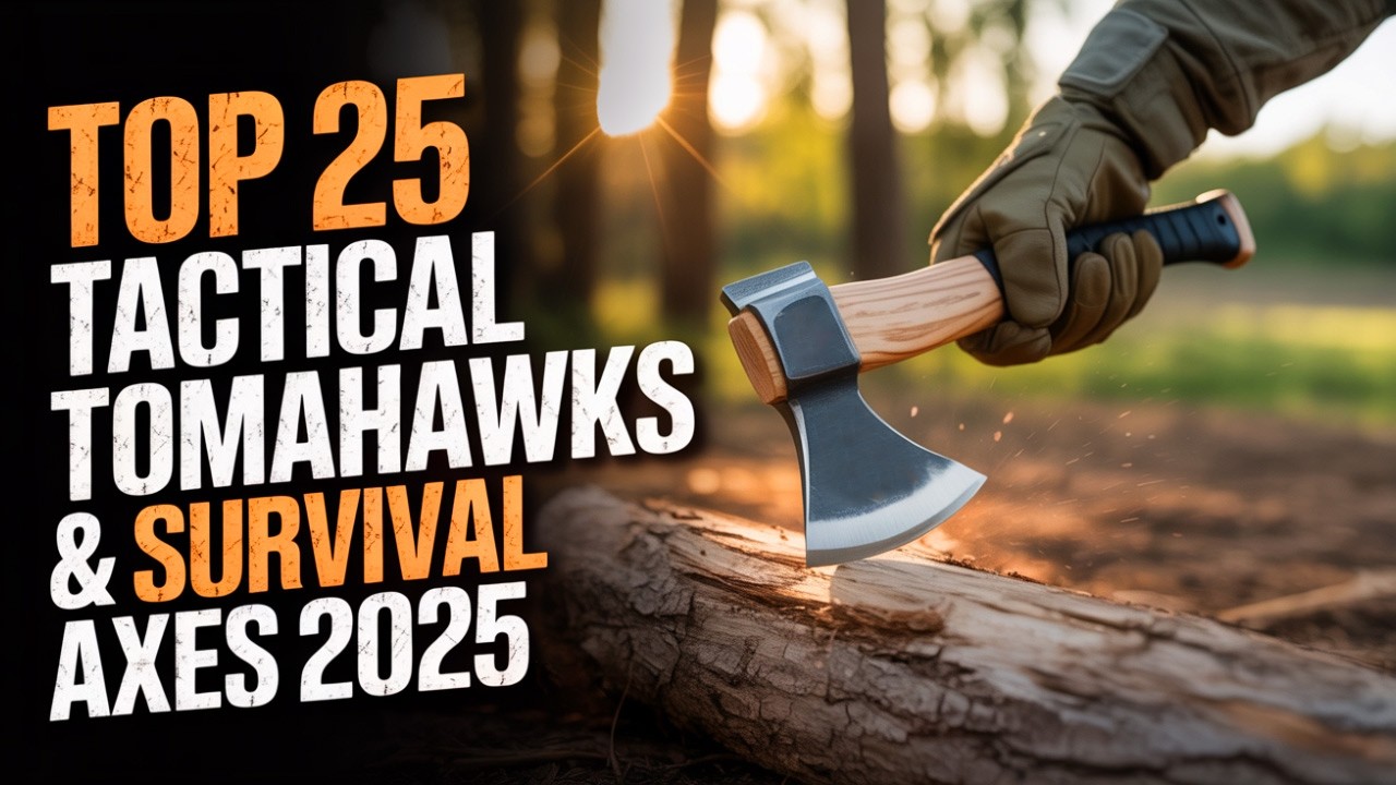 25 Best Tactical Tomahawk & Survival Axe 2025 – Part 2 - YouTube