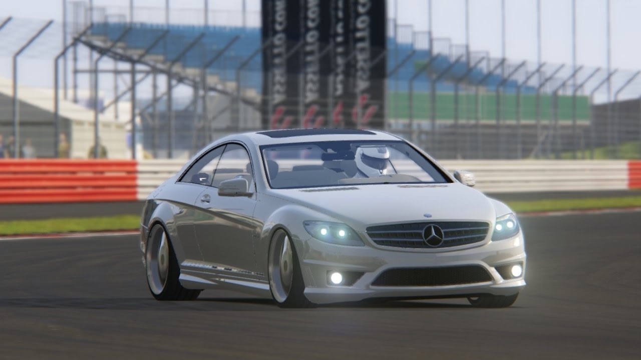 Mercdes-Benz CL65 AMG Test Drive at Silverstone - YouTube