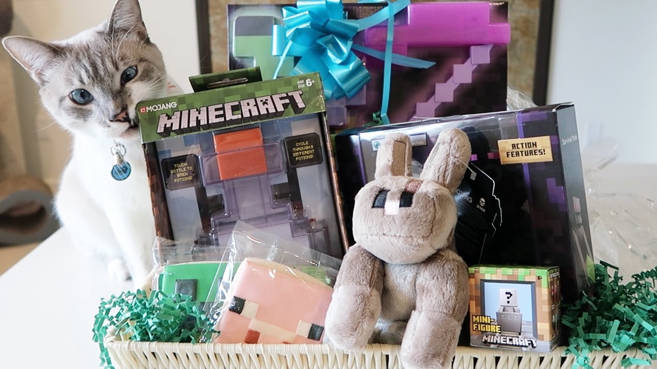 ULTIMATE MINECRAFT EASTER BASKET! - YouTube