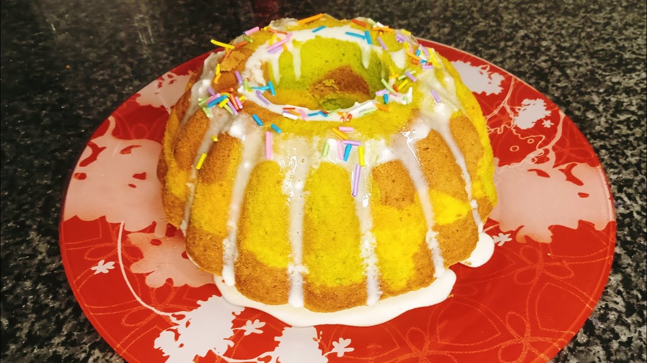 Colorful Marble Cake recipe | Simple marble cake by chef mehrunisa ...