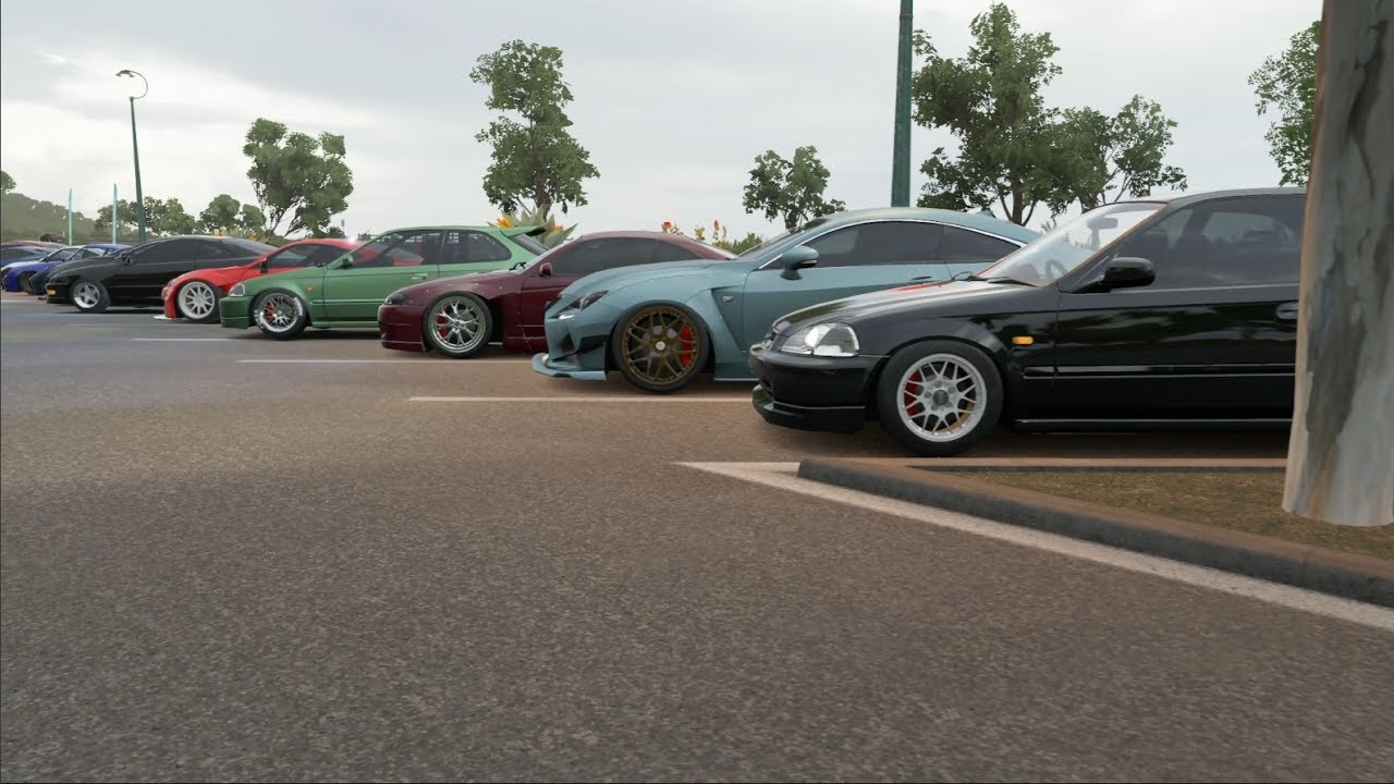 Forza Horizon 3 | Street/Stance Car Meet - Cruising w/ RCF, EK9, DC2 ...