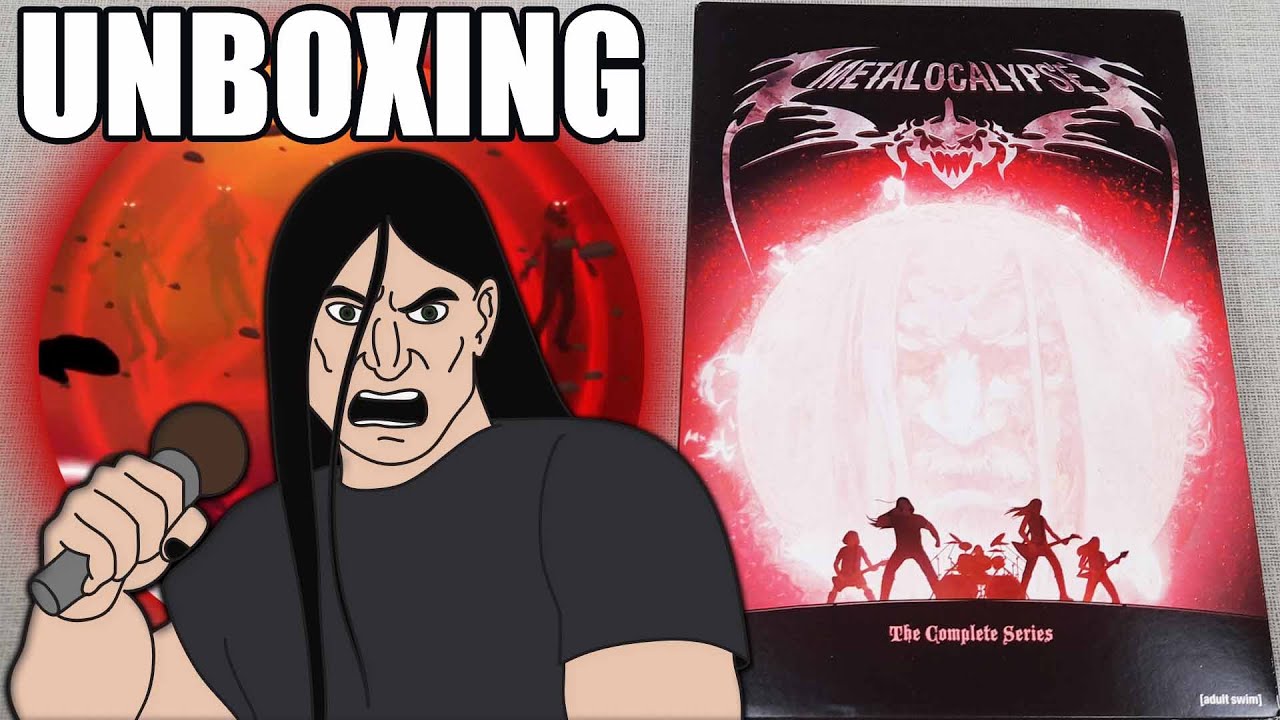 UNBOXING: Metalocalypse the INCOMPLETE Series DVD Set! Essential ...