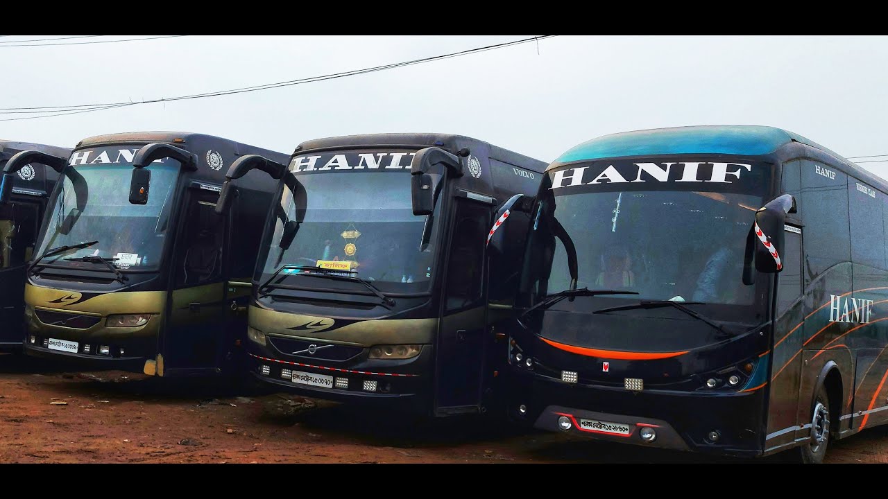 Luxurious Buses of Hanif Enterprise. VOLVO B9R MULTI AXEL - HINO RN8 ...