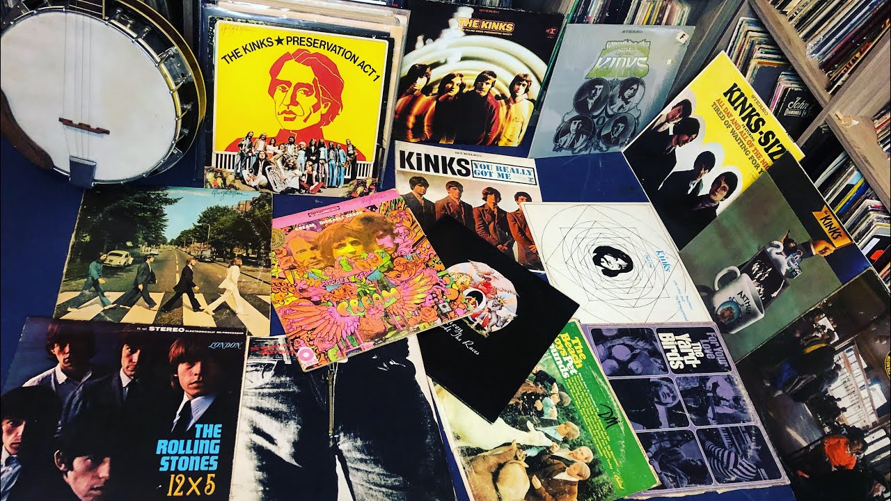 Record Collection Storage Unit find! Kinks, Rolling Stones, Queen ...