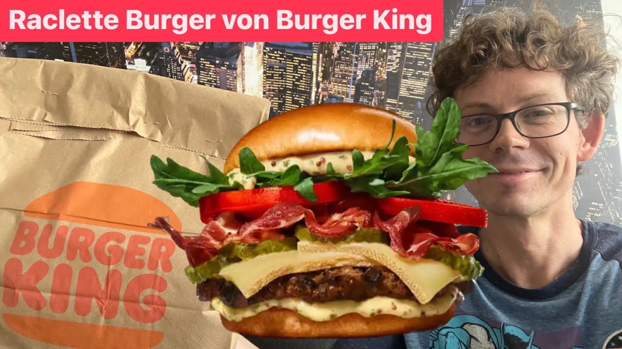 Burger King: King's Raclette Beef im Test! - YouTube