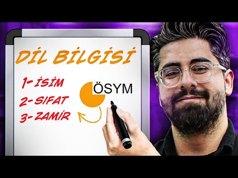 ÖRNEKLERLE DİL BİLGİSİ 🔥İSİMLER - SIFATLAR - ZAMİRLER / TYT TÜRKÇE 2025