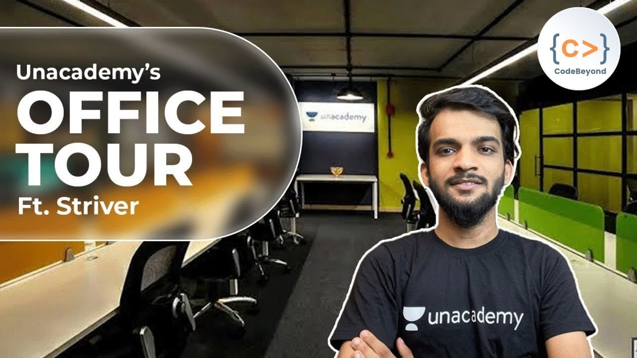 Unacademy's Office Tour Ft. Striver - YouTube