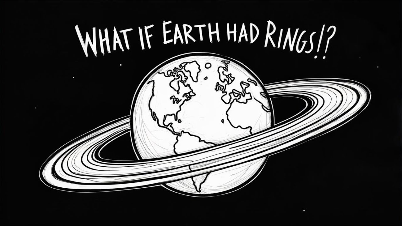 What If Earth Had Rings Like Saturn? - YouTube