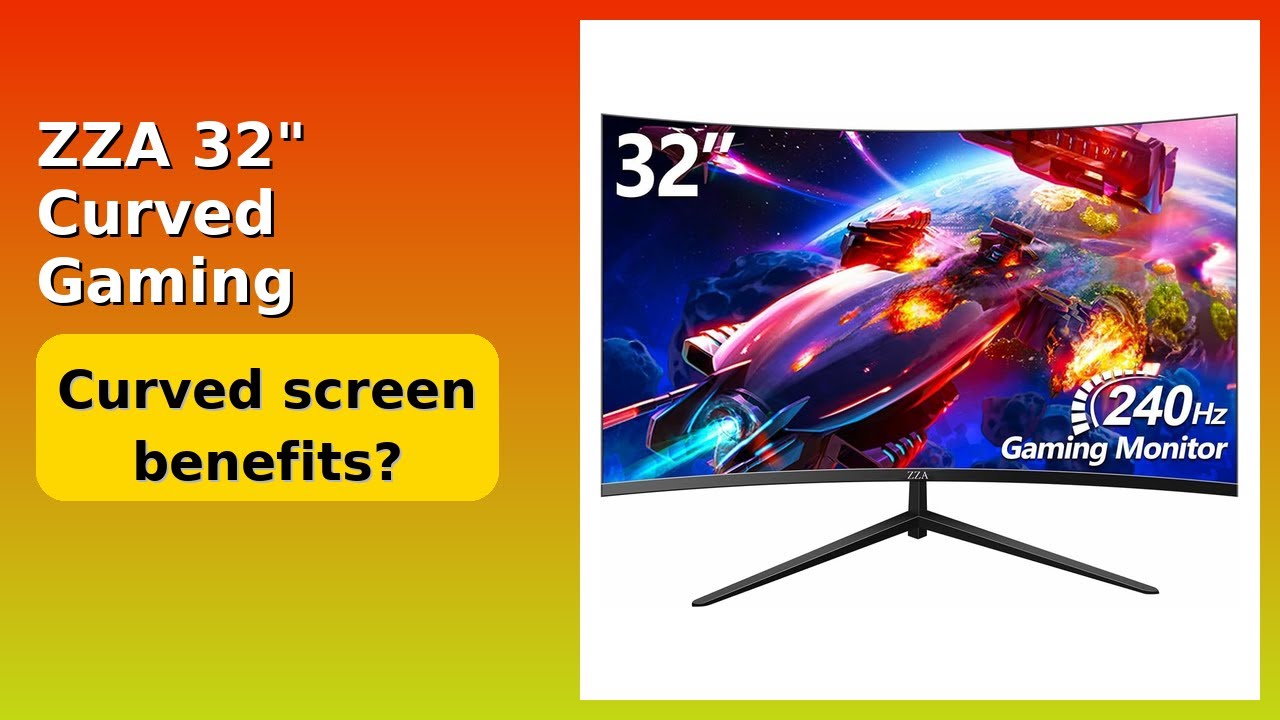 REVIEW (2026): ZZA 32" Curved Gaming Monitor. Features. - YouTube