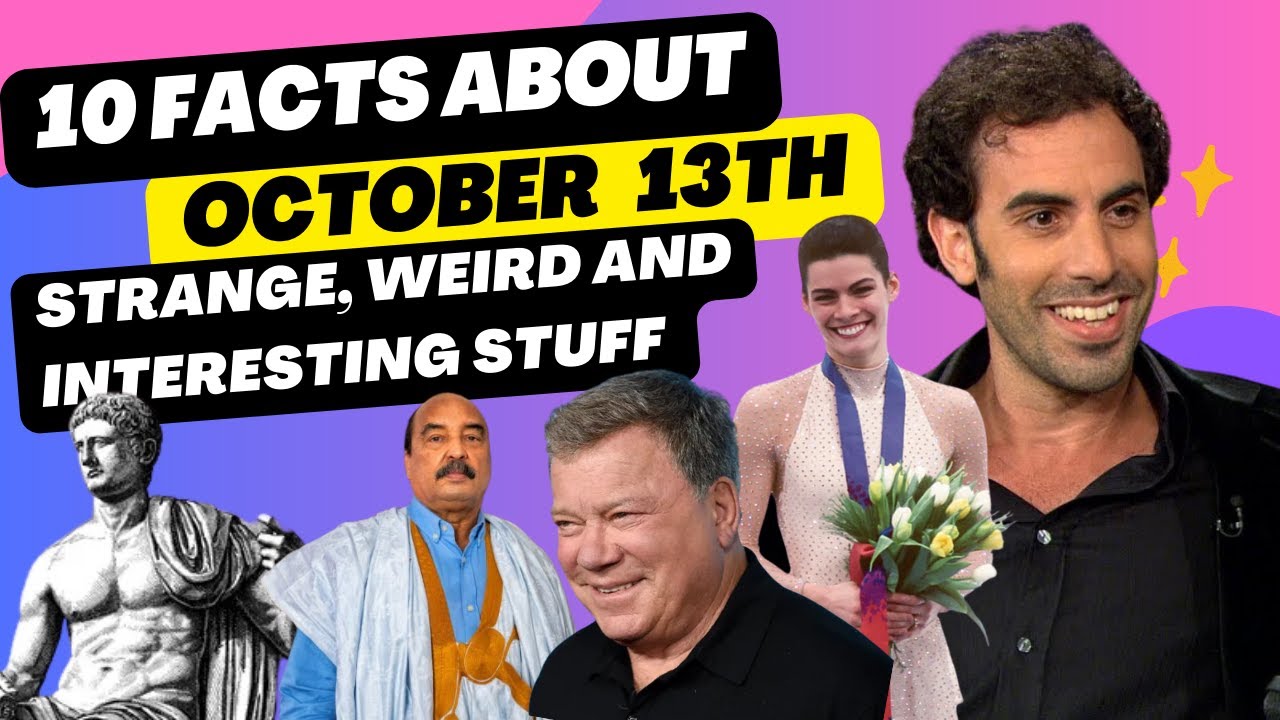 Don't Miss These October 13th FACTS! - YouTube