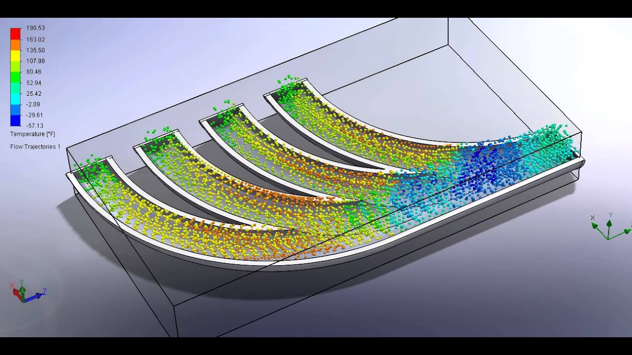 Solidworks Flow testing on a ABS plastic 3D printed intake manifold for ...